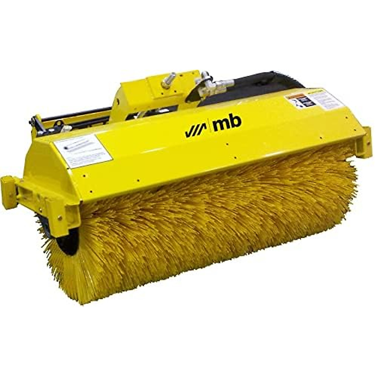 MB Replacement Brush for MB Brand 60 Inch Sweeper Refill Kit 25 x 6-3/8 Inch Flat Brush Sections with Spacers (Poly)