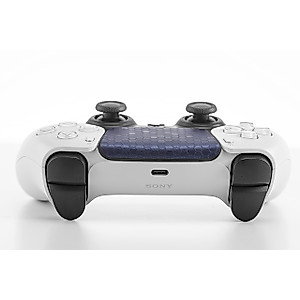 TouchProtect Blue Hex Pro Bundle for PS5 | Dualsense Edge & Standard Dualsense Textured Trackpad Skin Combo Pack.