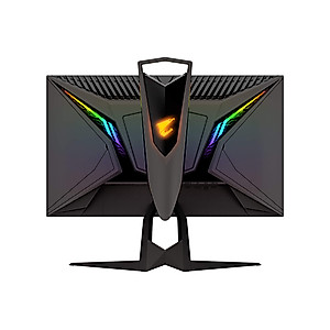 GIGABYTE AORUS KD25F 25" Frameless Esports Grade Gaming Monitor, FHD 1080p, 100% sRGB Color Accurate TN/WLED Panel, .5 ms 240 Hz, G-SYNC Compatible and FreeSync, Height/Tilt/Swivel Adjustable, VESA