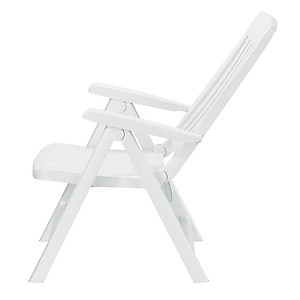 KETTLER Sieger Resin Folding Chair White