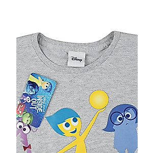 Disney Inside Out Emotions Characters Grey Girl's T-Shirt