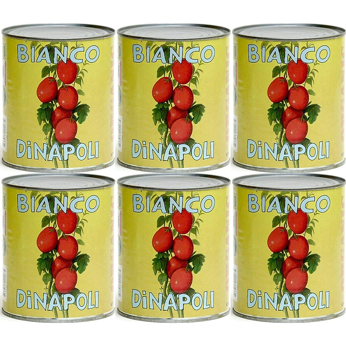 Bianco DiNapoli Organic Whole Peeled Tomatoes, 28 oz, 6 pack