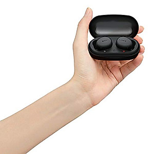 Sony WF-XB700 Truly Wireless Bluetooth Headphones, with Extra Bass, up to 18h battery life, splash and sweat resistance, Built-in Mic and Voice Assistant - Black