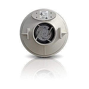 Suncourt Centrax RDK04 Radon Fan Mitigation Kit, Indoor and Outdoor Installation, Inline Centrifugal Fan with Rubber Couplers (4 inch x 4 inch) and Air Pressure Indicator, White