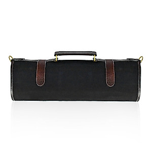 9 Pocket Canvas Knife Roll Bag