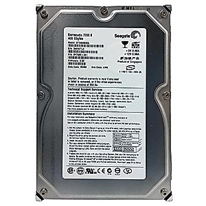 Seagate ST3400832A Barracuda 400GB 7200 RPM EIDE/IDE PATA Hard Drive. 8MB Buffer DMA/ATA-100 Ultra-3.5 Inch (Low Profile) 1.0 Inch.