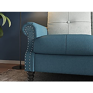 Meeyar Couches for Living Room,83'' Width Comfy Sofa 3 Seater Sofa for Living Room 3 Seater Comfy Couch Room Couch