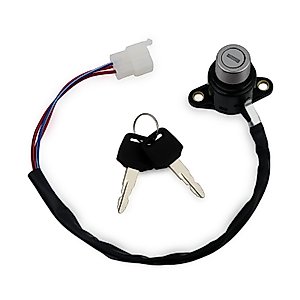 Ignition Key Switch for Honda Shadow Aero 1100 VT1100 2001-2002 Shadow Sabre 1100 VT1100 2000-2007 Shadow Spirit 1100 VT1100C 2001-2007 35100-MCK-A00