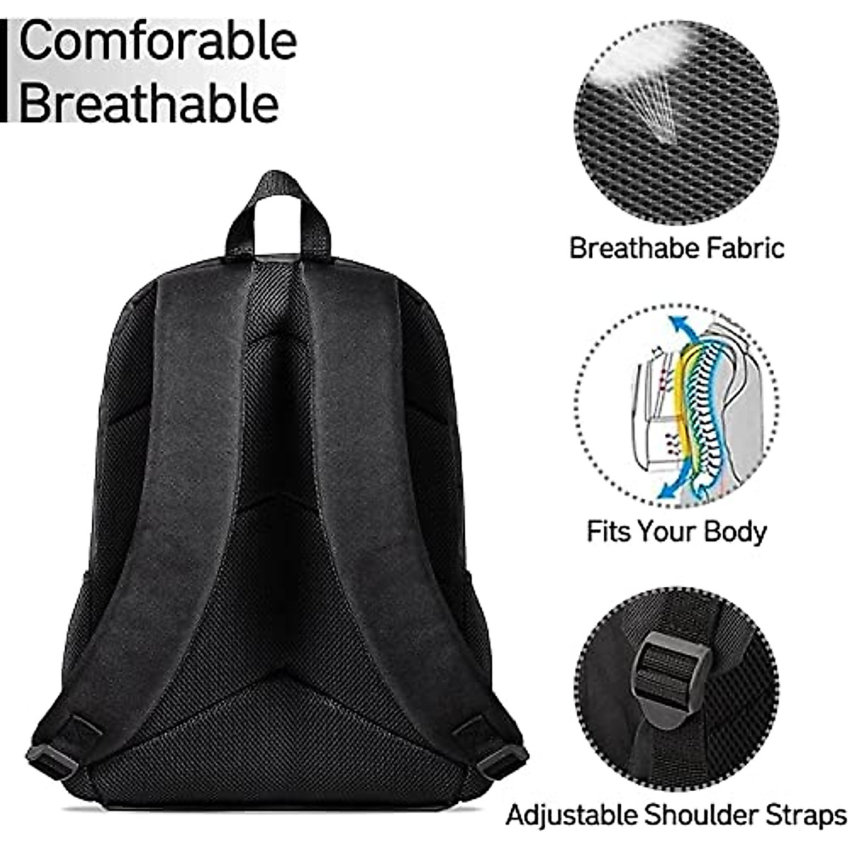 LMUCYISYIS Cartoon the Hedgehog Backpack, Anime Blue Hedgehog Schoolbag Large Capacity Bookbag Durable Daypack Outdoor Travel Laptop Bag for Boys Girls Teens Gift 17 Inch (Cartoon 2)