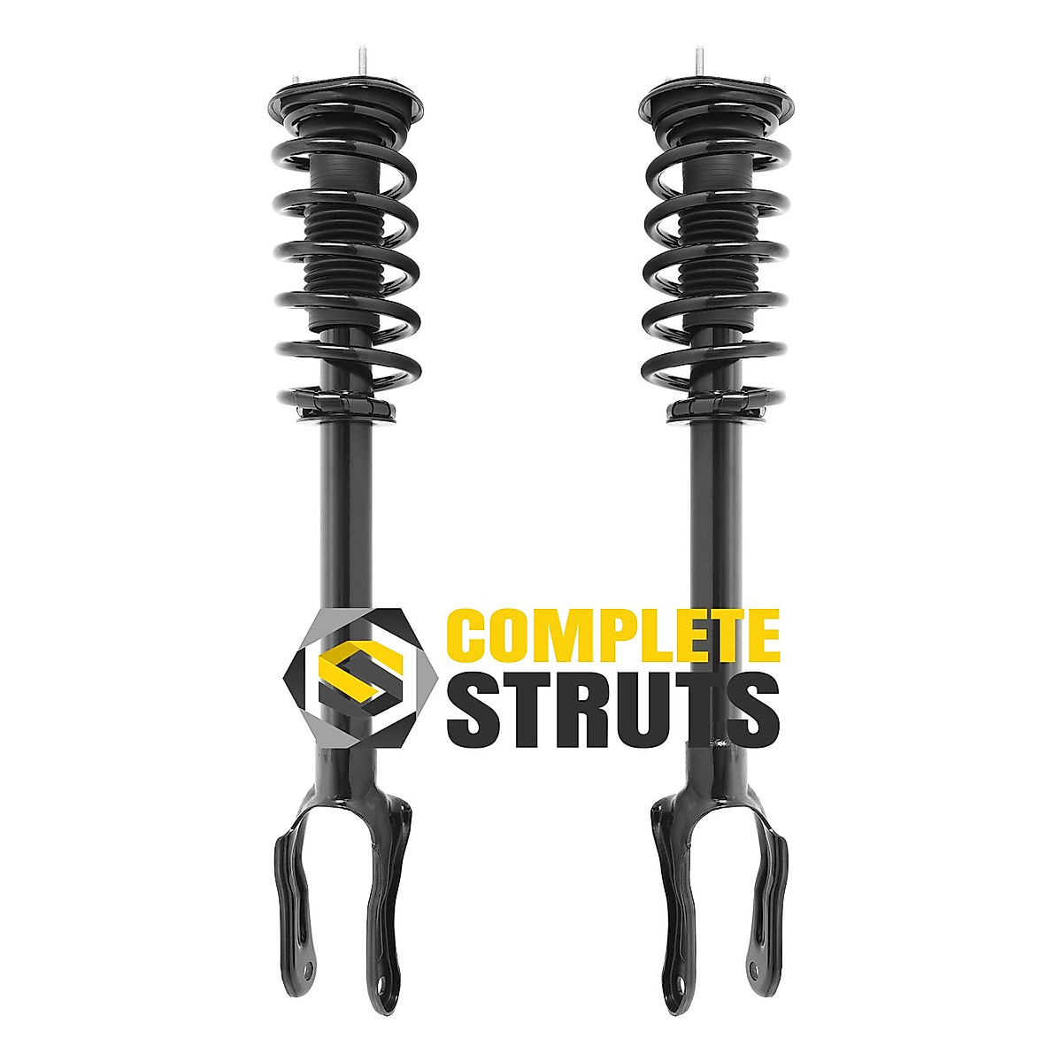 COMPLETESTRUTS Front Quick Complete Strut Assemblies with Coil Springs Replacement for 2011-2015 Dodge Durango V6 - Set of 2