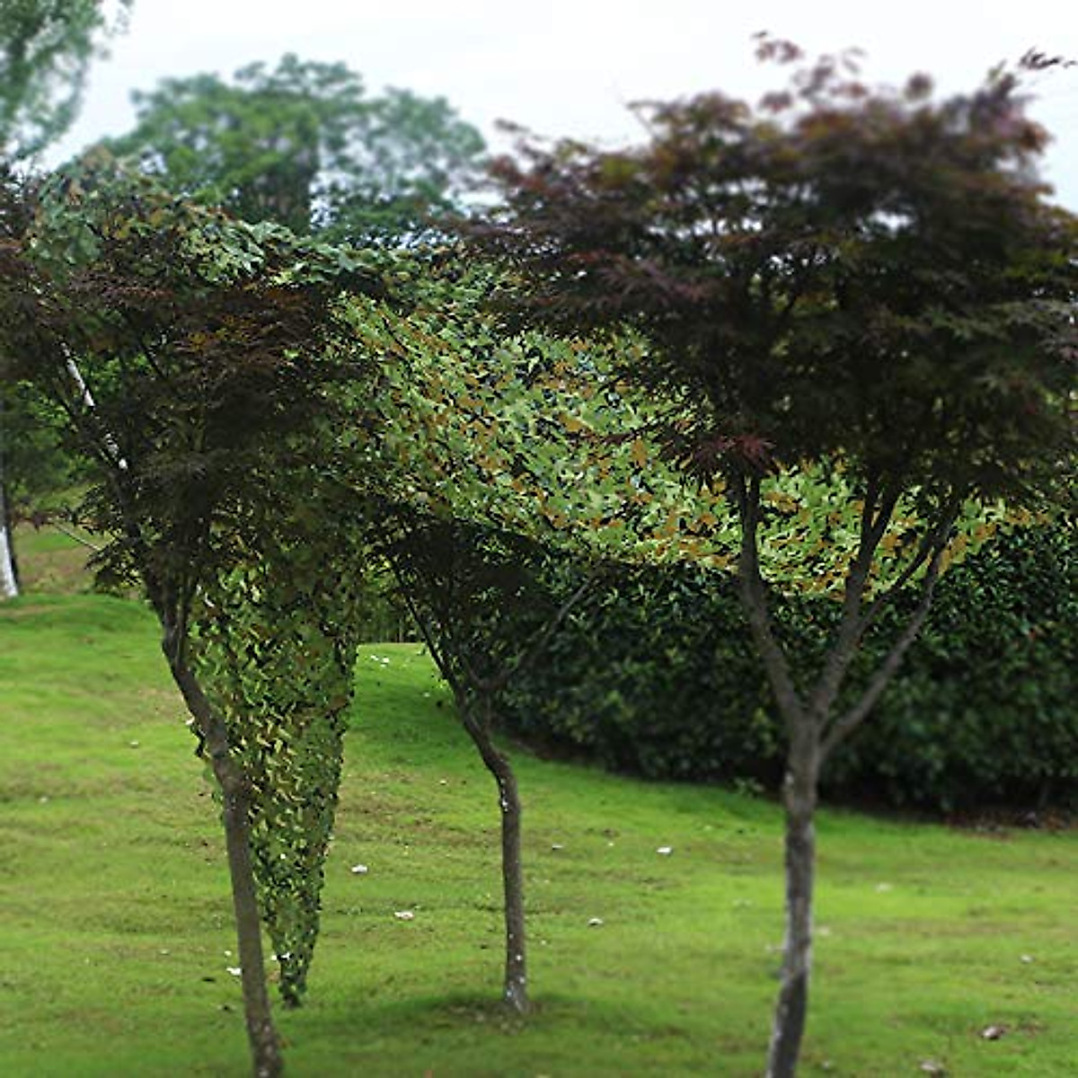 Sutekus Camouflage Net Camo Netting Hunting Blinds Military Netting for Hunting Camping Hide (10'×13')