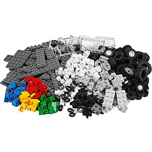 LEGO Wheel Accessory Set 9387, Fine Motor Skill Educational Development Toy for Girls & Boys Ages 4 & Up (286Piece)