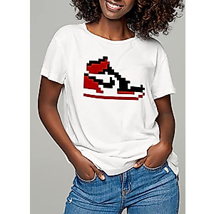 Swag Point Men’s Graphic T Shirts – 100% Cotton Casual Streetwear Hipster Hip Hop Tshirts Short Sleeve Print Tops Nike 2XL