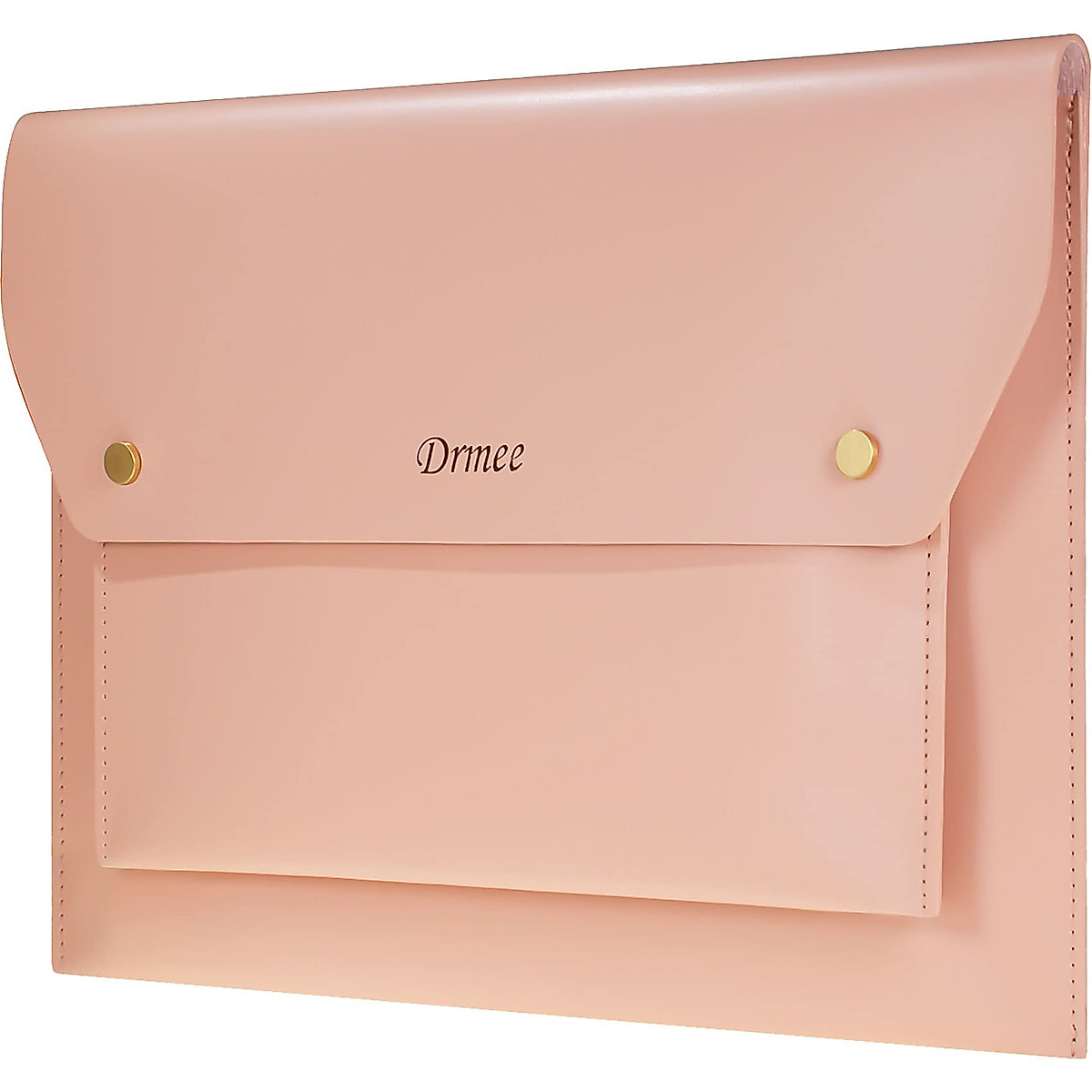 Devmlicor Leather Tablet Sleeve Case for 11 inch New iPad Pro / 10.9 inch New IPad Air 4/10.2/10.5/9.7 in New IPad, Samsung Galaxy Tab 10.1 Protective Bag, Fit Apple Smart Keyboard,Pink, 9-11 Inch