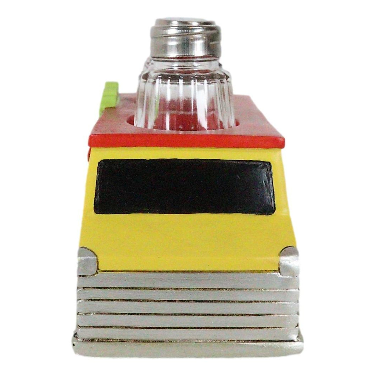 Ebros Gift Cinco De Mayo Fiesta Party Taste Of Mexico Tex-Mex Taco Food Truck Hot And Fresh Salt And Pepper Shakers Set Holder Figurine 6.25"Long Tacos Kitchen Dining Bar Countertop Table Accent