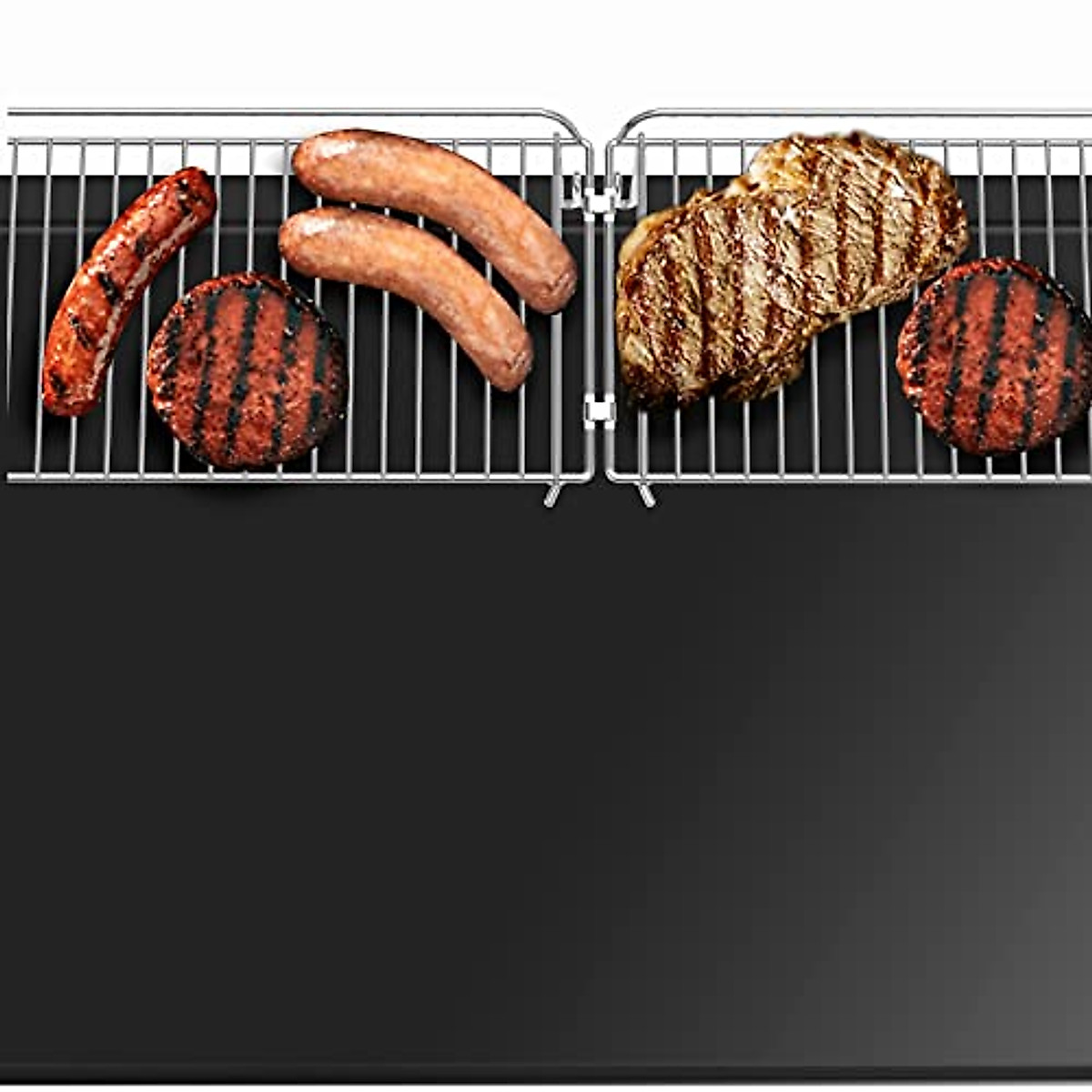 only fire Griddle Warming Rack Fits for 36" Blackstone Griddles, One-Step Clip On Attachment, Portable and Detachable