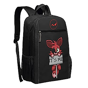 Tougouqus Foxy Five Fashionable Teenage Boys and Girls Backpacks for Men Women Book Bag Travel Hiking Camping Work
