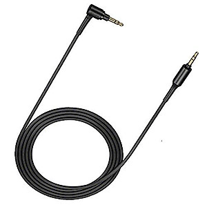 Replacement Audio WH-1000X Headphone Aux Cable Cord Compatible with Sony MDR-XB950BT MDR-1000X WH-1000XM2 WH-1000xm3 WH-CH700N MDR-100ABN MDR-1A MDR-1ADAC MDR-XB950N1 Wireless Headphones (Black)
