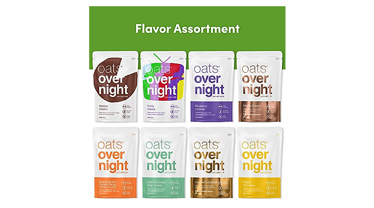 Oats Overnight Ultimate Variety Pack | High Protein, Gluten-Free Breakfast
