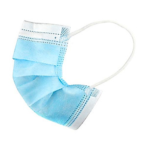 StringKing Disposable Kids Face Masks for Protection - Premium Quality Filter - Childrens Mask (Box of 50 - Blue)