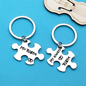 Gay Couple Gifts Keychain Gay Pride Gift Mr Right Mr always Right Keychain Set LGBT Gift Anniversary Keychain Valentines Day Gifts Christmas Birthday Gifts Gay Gift for Men