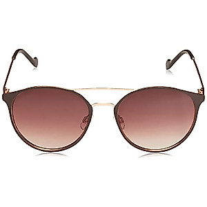 Jessica Simpson Women's J5564 Retro Metal Round Sunglasses with UV400 Protection - Glamorous Sunglasses for Women, 56mm