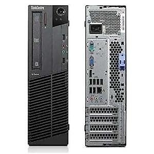 LENOVO THINKCENTRE M82 SFF Small Form Factor High Performance Desktop Computer, Intel Quad Core i7-3770 3.4GHz, 8GB DDR3 RAM, 1TB HDD, DVD, VGA, Windows 10 Professional (Renewed)