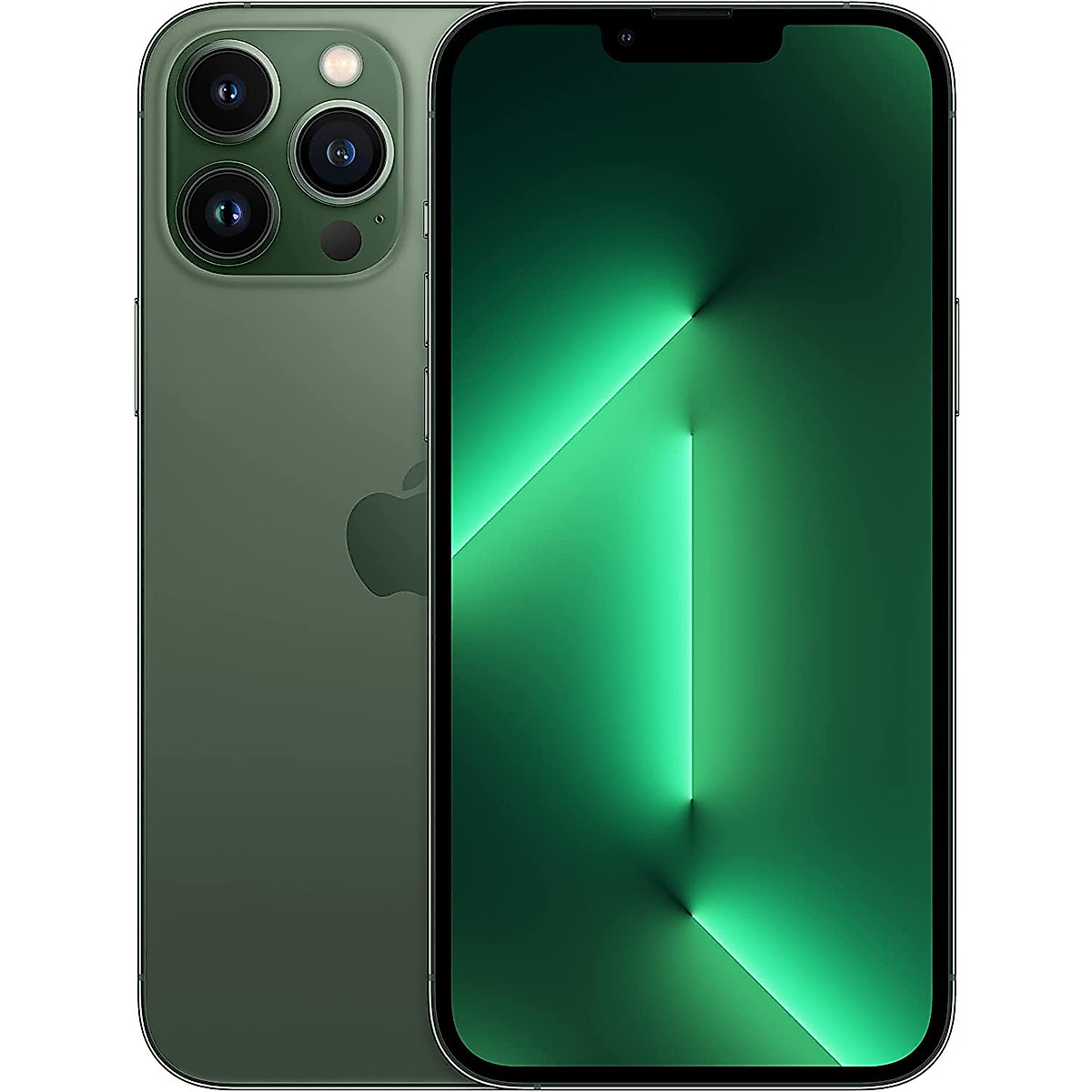 Apple iPhone 13 Pro Max, 128GB, Alpine Green - Unlocked (Renewed)