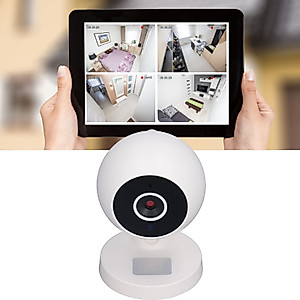 Zyyini Security Camera, 1080P Indoor Smart Security Camera for Baby and Pet Monitor with Motion Detection, IR Night Vision, 2 Way Audio, Remote Viewing