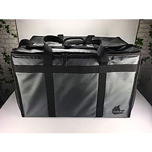 ThermalZ Insulated Food Delivery Bag, Cooler Bag, Extra Large Insulated Grocery Bags for Hot and Cold Grocery Shopping, Insulated Bag for Catering