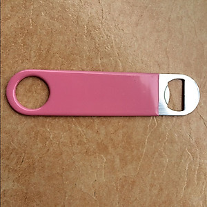 HQY 3 Pack 7" Heavy Duty Flat Bottle Opener, Stainless Steel