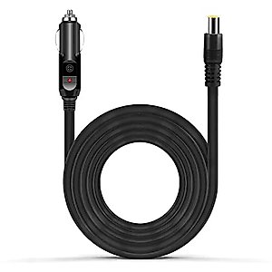 iHaospace DC 8 mm Car Charging Cable, DC7909 7.9 x 5.5mm Car Cigarette Lighter Cable for Bluetti EB70 EB3A Powerstation