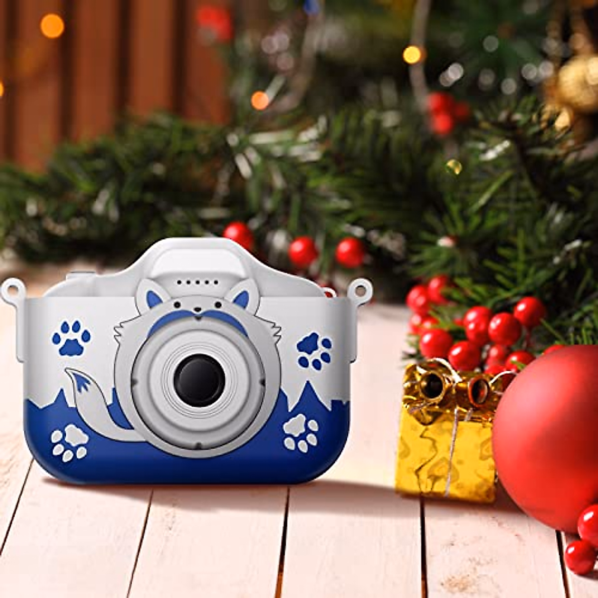 Children Camera, Children's Photography Video HD Mini Digital Camera, Front and Rear Dual Lens 4000W Pixe-l, TF-Card Max 32G, Creative Photo Frame, Filter Mode, Games, Portable Toy