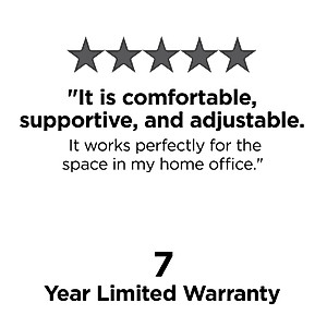 Union & Scale Flexfit Hyken Mesh Task Chair, Charcoal Gray, 2/Pack (UN59464V-CCVS)