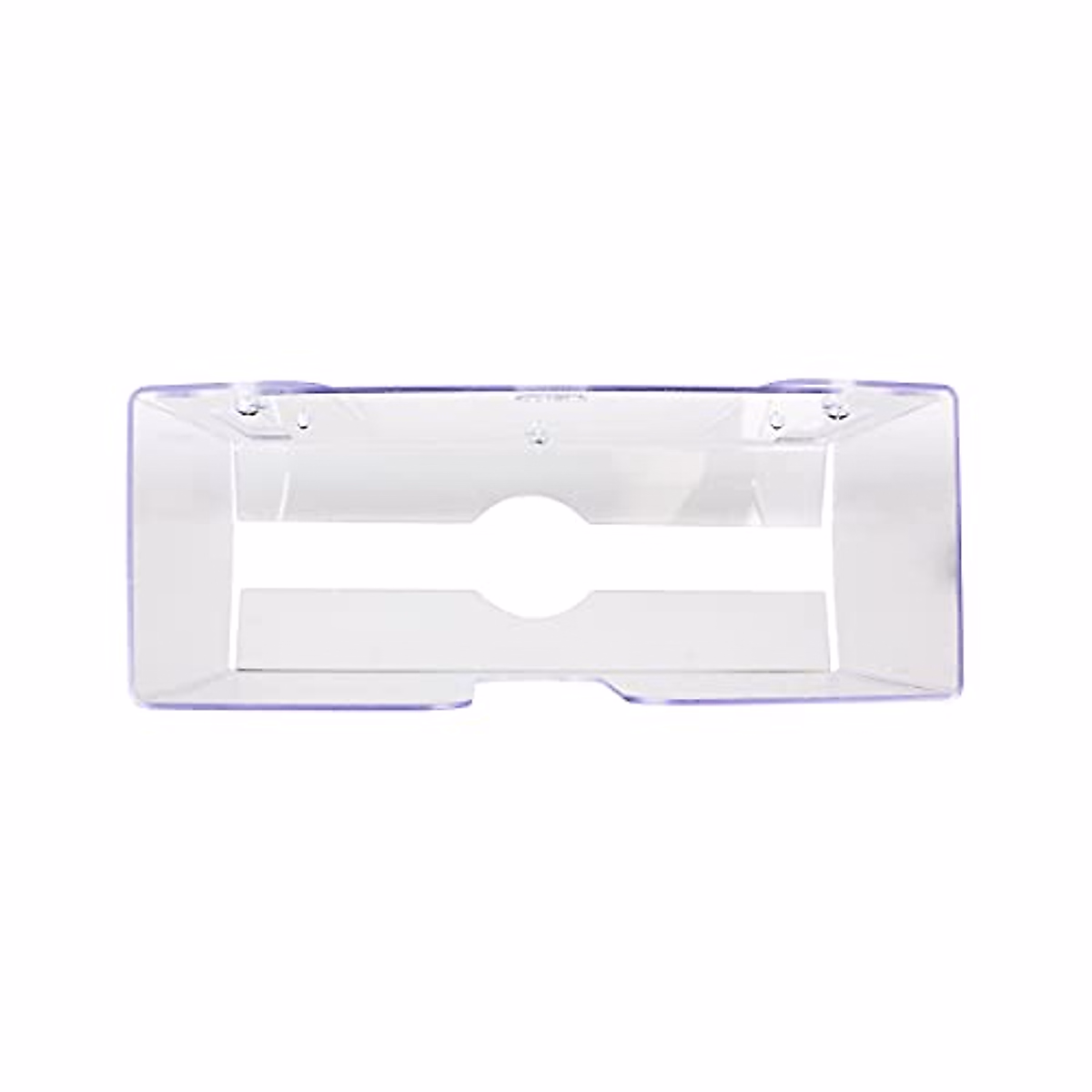 TrippNT 51912 Shatterproof Dual Dispensing Paper Towel Holder, Clear, PETG, 10 7/8 X 6 1/2 X 4 1/4 inches WHD
