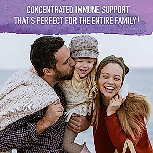 Garden of Life Mykind Organics Plant Based Elderberry Immune Syrup 6.59 fl oz (195 Ml) for Kids & Adults: Sambucus, Echinacea, Zinc & Vitamin C, 0g Sugar, Organic Vegan Gluten Free Herbal Supplement