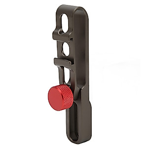 SSD Mount Bracket, Aluminium Alloy SSD Holder Clamp, SSD Mount Bracket Holder with Cold Shoe Mount and Wrench, for T5 SSD, Expanding Fill Lights, Microphones, etc