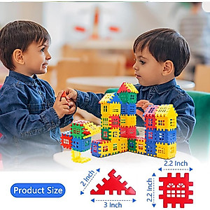 Interlocking Building Blocks Toys for Kids - Toddlers Building Blocks Educational Toys Set 70 PCS3