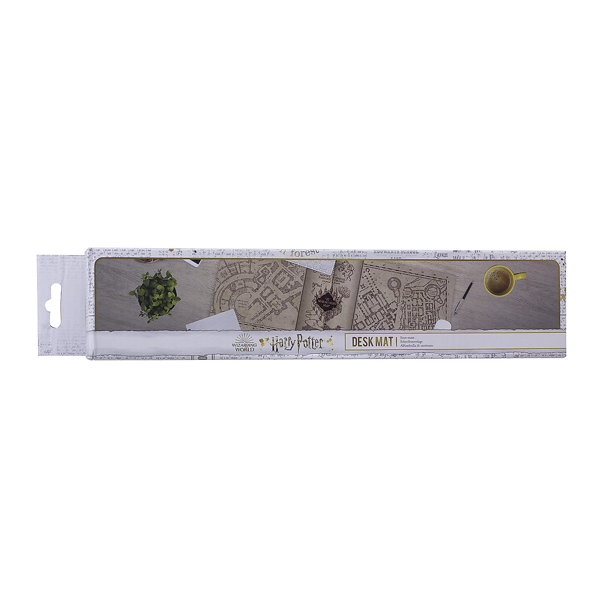 Paladone Harry Potter Marauders Map Large Gaming Mouse Pad for Desk Keyboard Mousepad Non-Slip