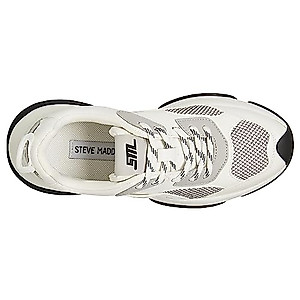 Steve Madden Cadenn White Multi 8 M