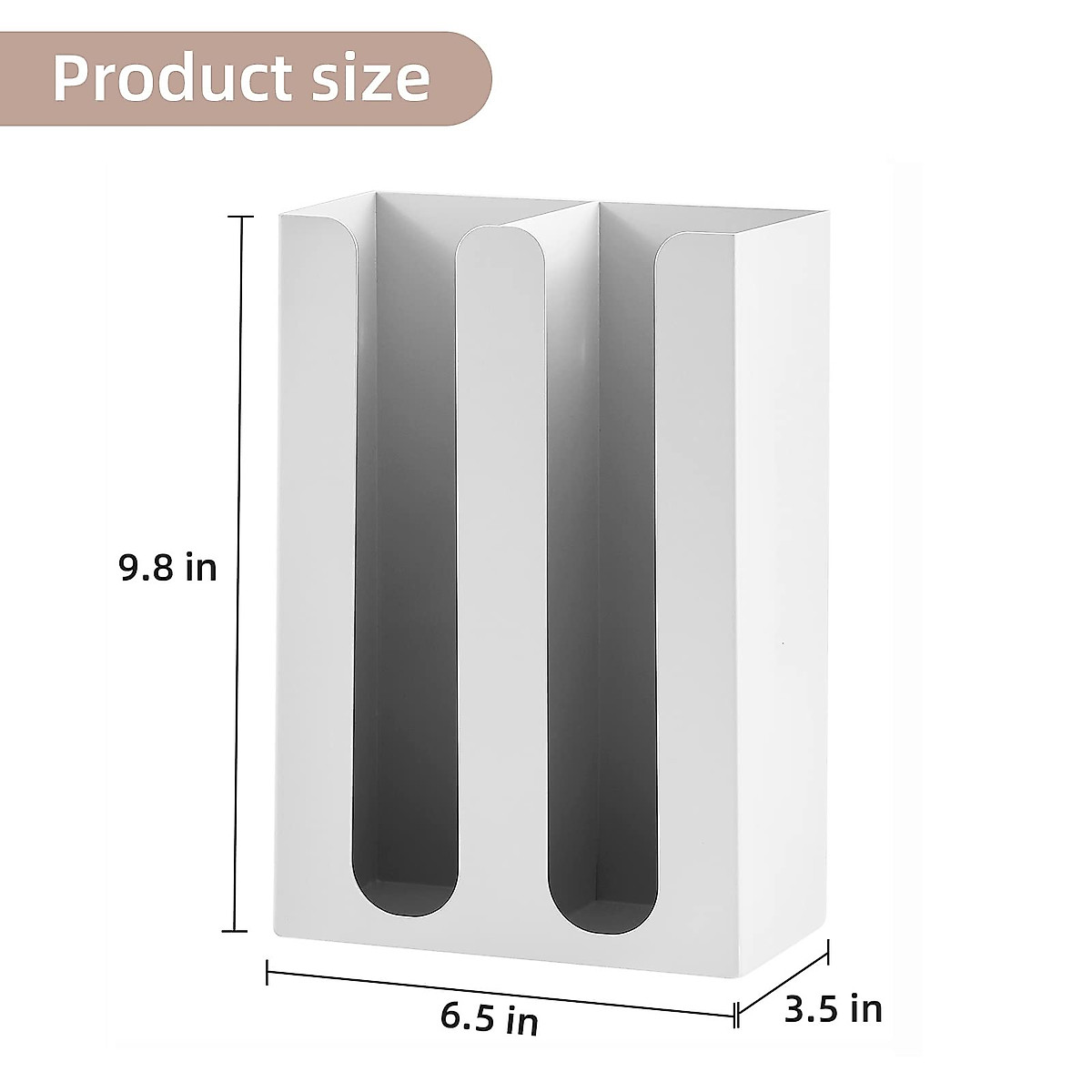 Magnetic Dryer Ball Holder for Laundry Room,Iron Dryer Ball Dispenser for Laundry Storage Container,Laundry Dryer Balls Organizer,Magnetic Dryer Ball Basket,Laundry Room Organizer,White(No Balls)