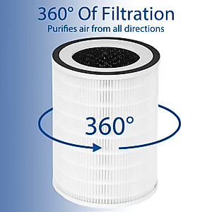 True HEPA Filter Replacement Compatible with