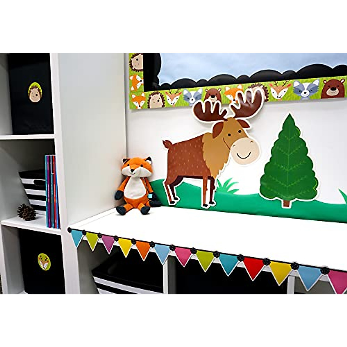 CTP Woodland Friends 3" Designer Cut-Outs, Set of 36 accents, 3” Each (Creative Teaching Press 8082)