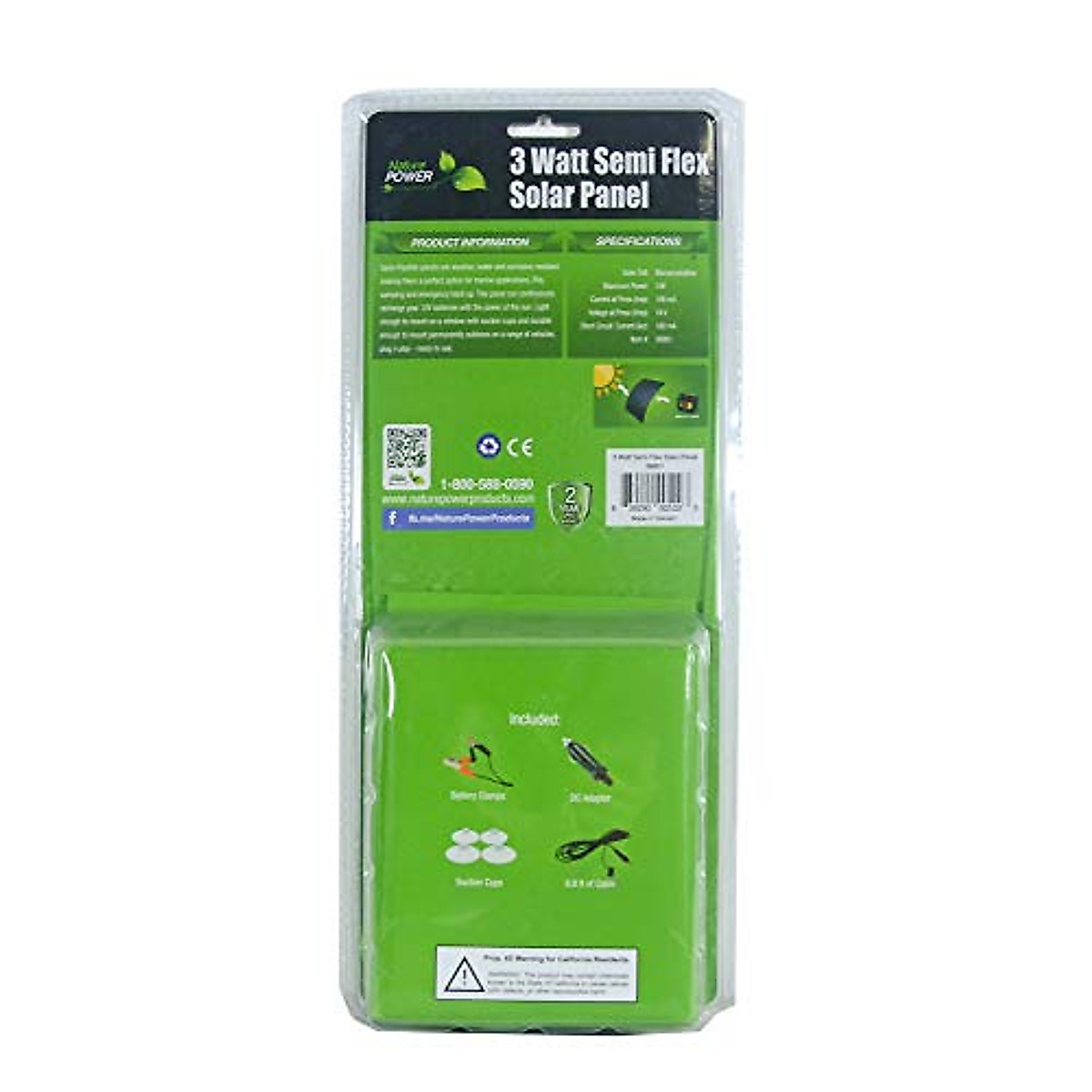 3W Semi Flexible Solar Panel