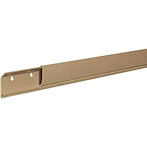 Closet Culture by Knape & Vogt 22 in. Satin Gold Hang Rail Cover