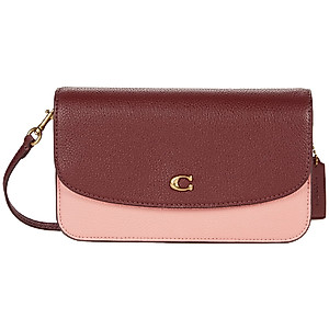 COACH Color-Block Hayden Crossbody Candy Pink Multi One Size