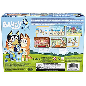 Bluey 4-Pack of Wooden 24-Piece Puzzles with Interchangeable Pieces | Bluey Birthday Party Supplies | Bluey Party Favors | Bluey Toys for Kids Ages 3+