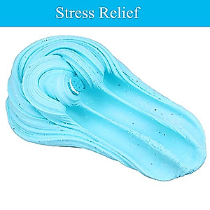 Butter Slime Kit for Girls 8 Pack, Party Favors with Watermelon, Coffee, Mint, Candy, and Lemon Slime, Stretchy and Non-Sticky, Stress Relief Toy for Boys, Easter Basket Stuffers