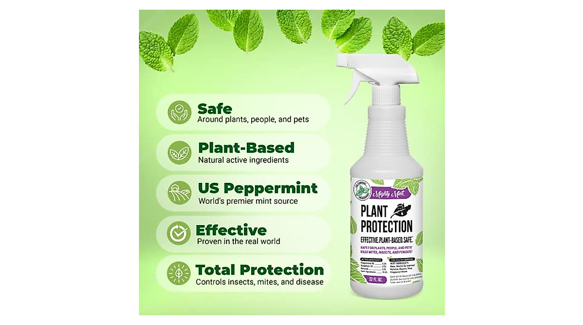 Mighty Mint 32oz Pest Control Spray - Safe & Effective