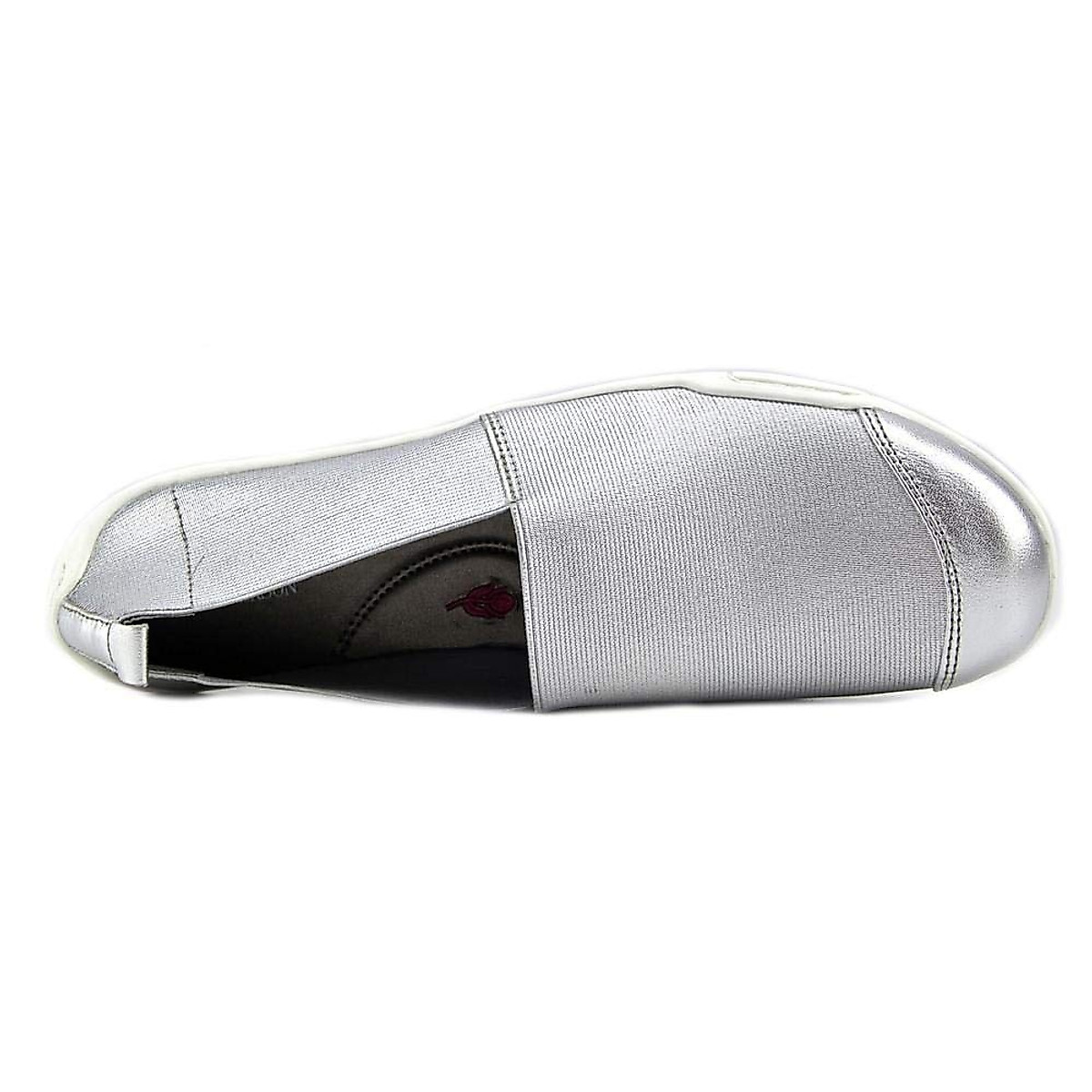 Ros Hommerson Caruso Women's Casual Shoe: Silver/Stretch 8.5 Wide (D) Slip-On